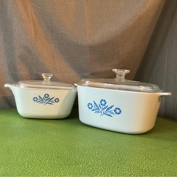 Corningware | Kitchen | Vintage Corning Ware Blue Cornflower Casserole ...